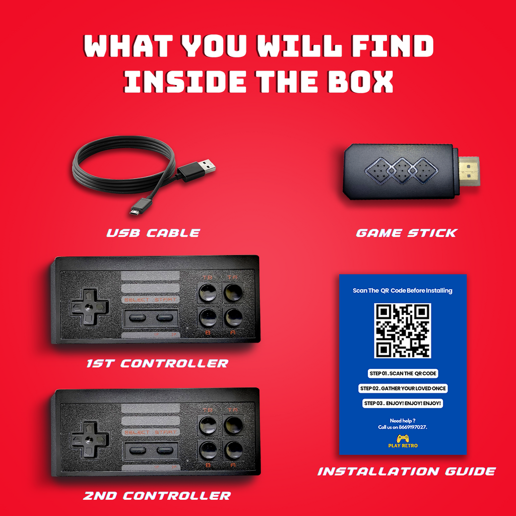Ultimate 90s Retro Game Box – PlayRetro.Shop